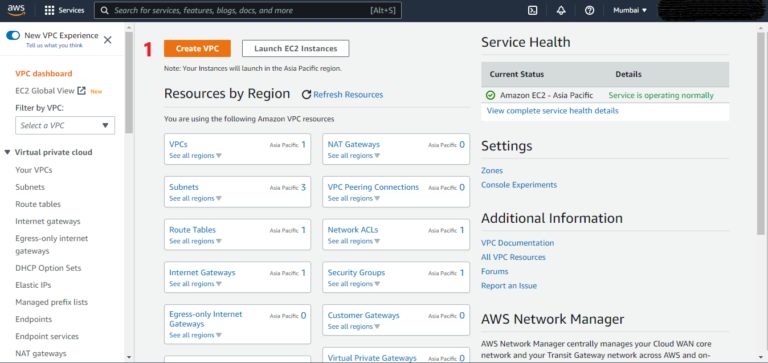 A Complete guide to create VPC in AWS